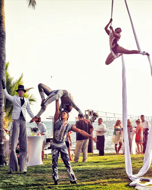 Circus Show for Weddings & Events in Cozumel