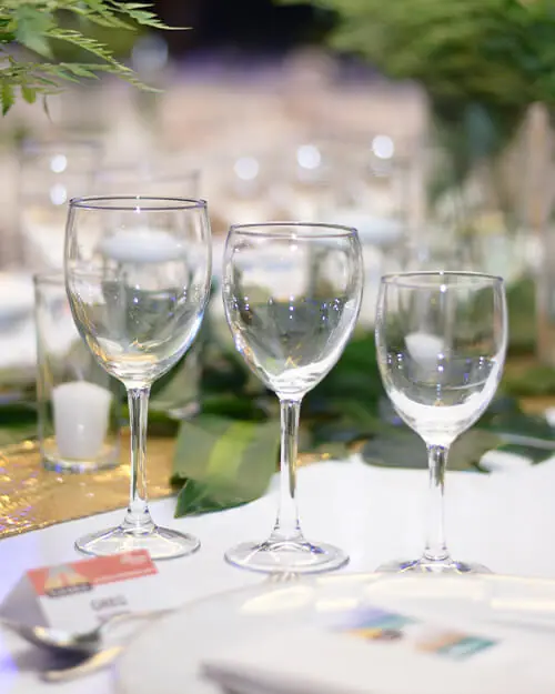 Drinkware for Weddings & Events in Cozumel